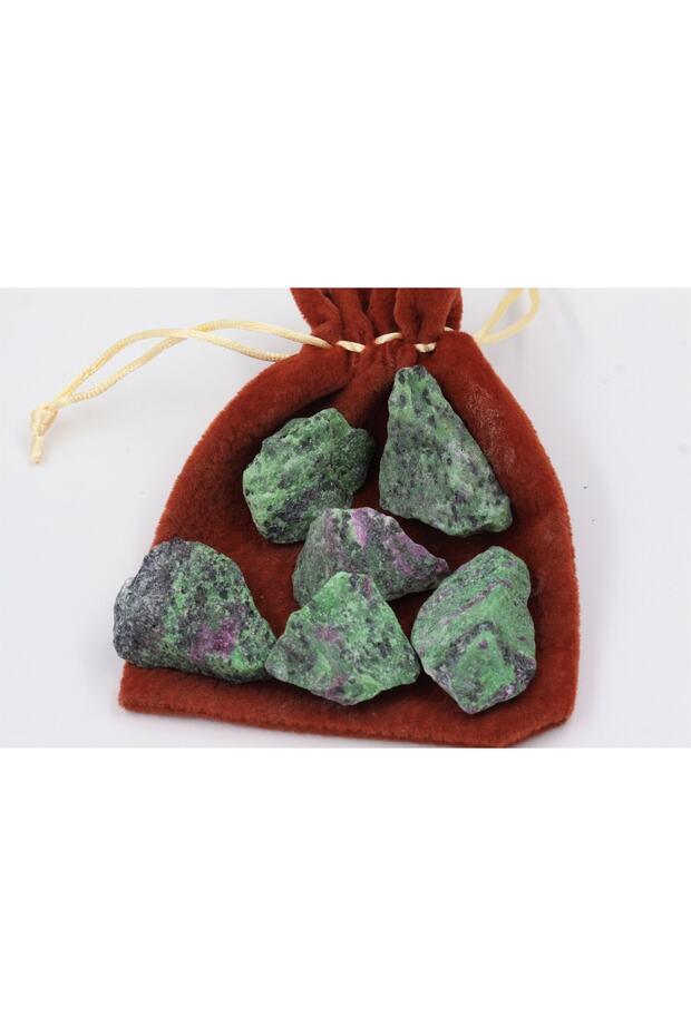 MYTAKIAĞACIMFH Anyolit Ruby In Zoisite Taşı Işlenmemiş Parça Doğal Taş ...