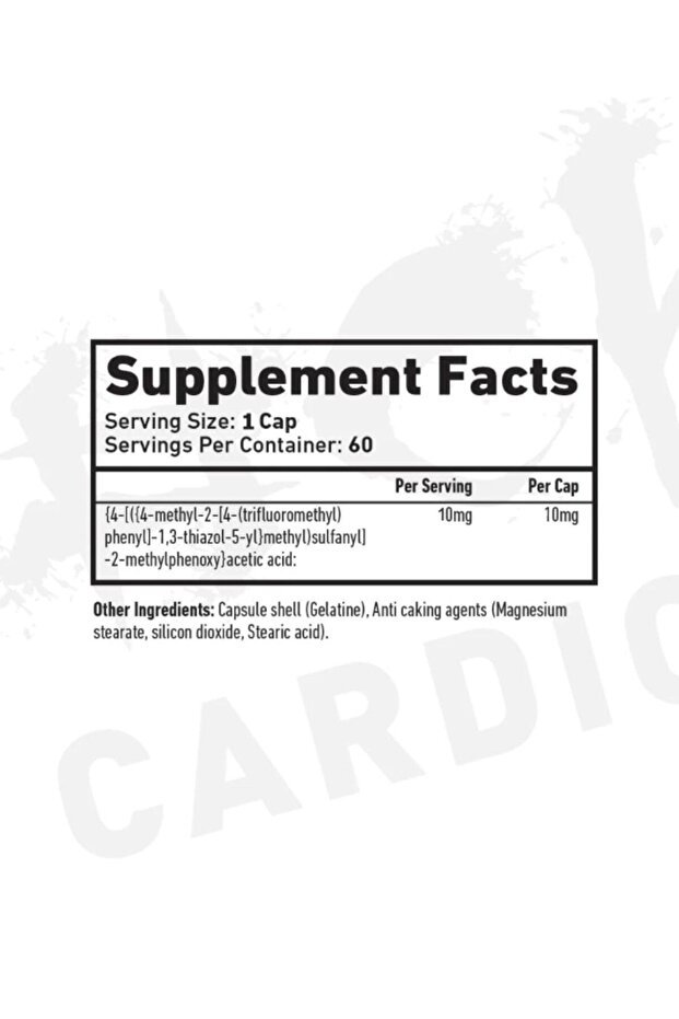 TWP Cardarine Sarms 60 Kapsül - Fiyatı, Yorumları
