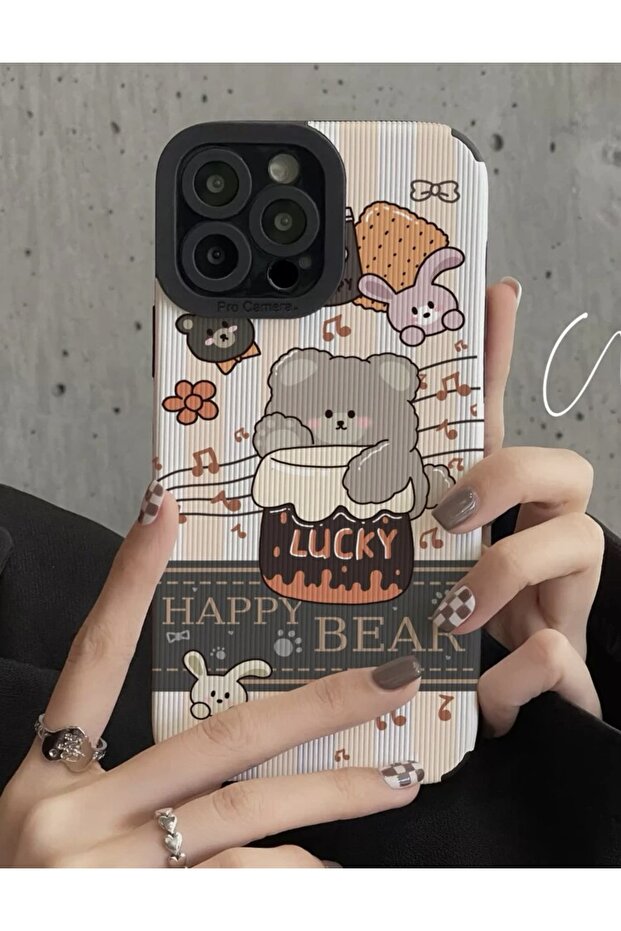 FİŞNEİLETİŞİM İPHONE 14 PROMAX HAPPY BEAR KILIF - Fiyatı, Yorumları