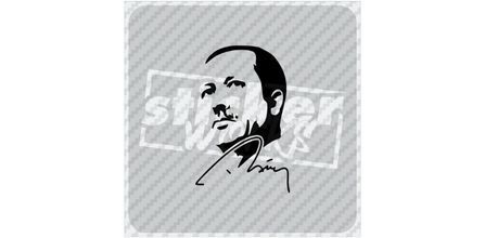 Sticker Works Recep Tayyip Erdoğan Sticker - Fiyatı, Yorumları