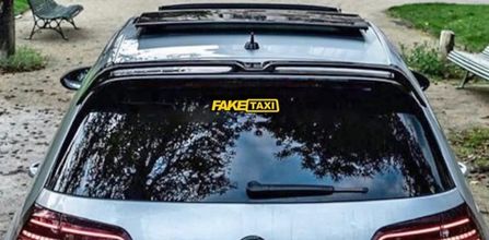 Mega Sticker Fake Taxi Sticker 14x3 cm Fiyatı, Yorumları - Trendyol