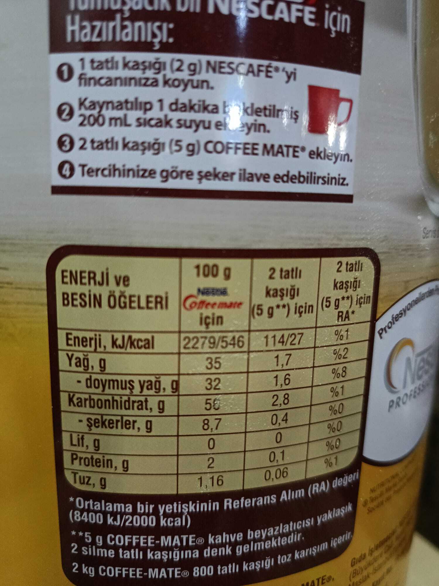 Nescafe Classic 1 Kg. + Coffee Mate 2 Kg + Büyük Termos - Fiyatı, Yorumları