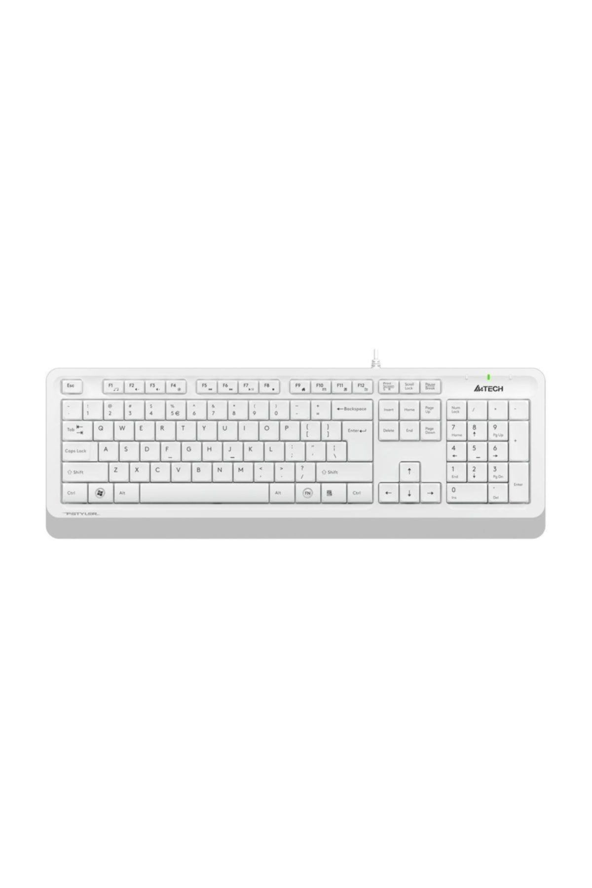 A4 Tech FK10 Q USB FSYTYLER BEYAZ TR FN-MMEDYA A4 Tech FK10 Q USB FSYTYLER BEYAZ TR FN-MMEDYA