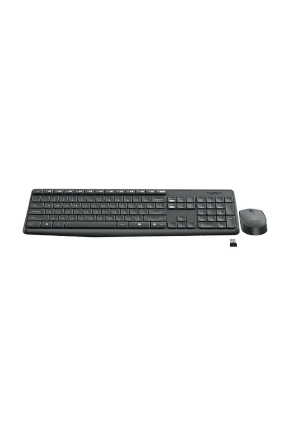 logitech Mk235 Siyah Kablosuz Set 920-007925