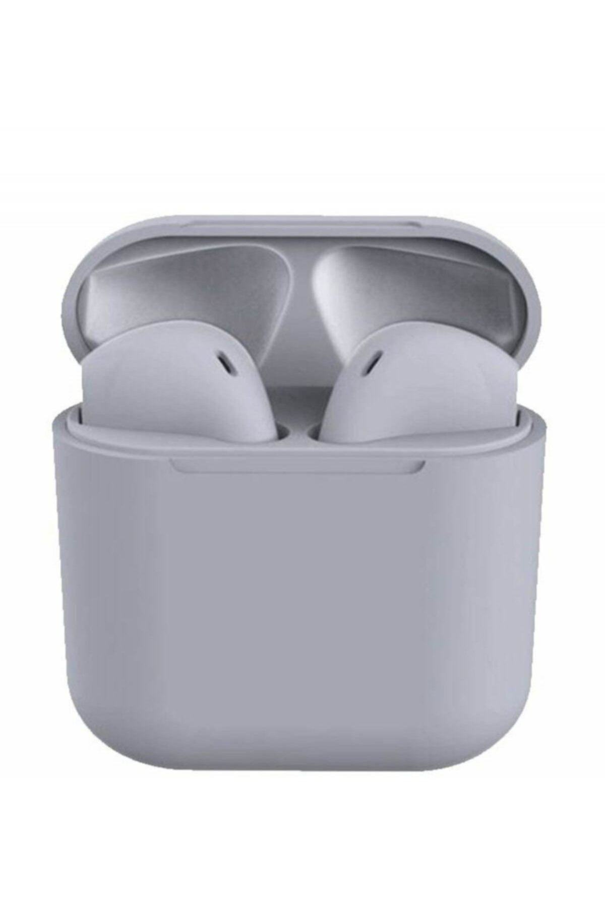 Tws I12 Bluetooth Kablosuz Kulaklık Gri