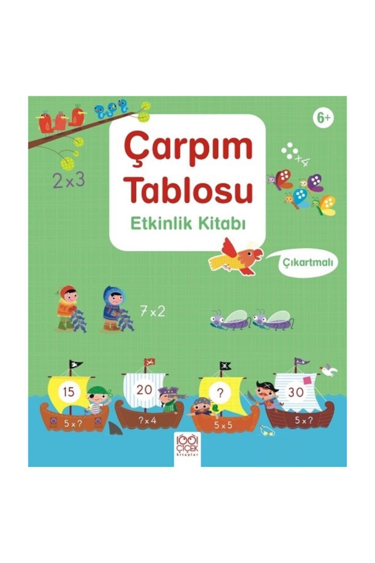 1001 Çiçek Kitaplar Çarpım Tablosu Etkinlik Kitabı - Rosie Hore & Rosie ...