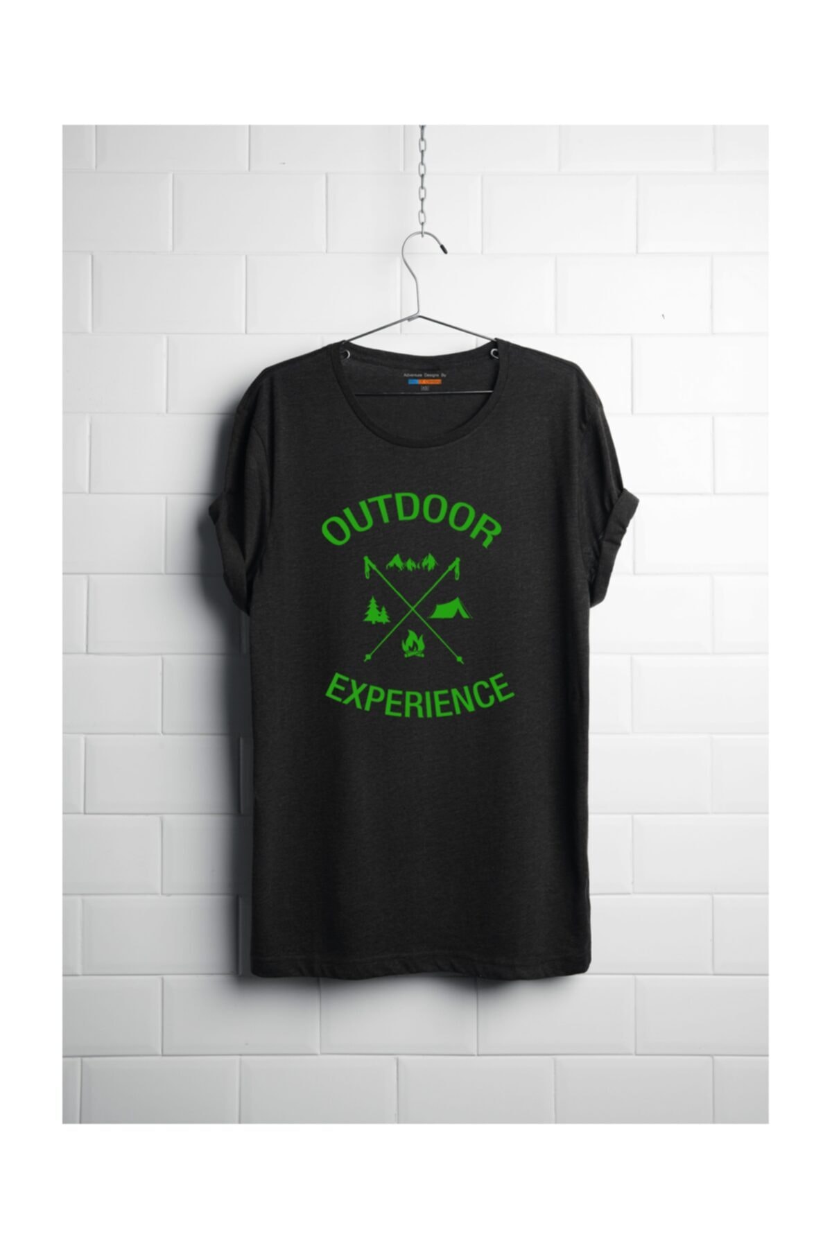 Milo Of Climbing Milo Demi Camping Themed Printed T-Shirt - W - Trendyol