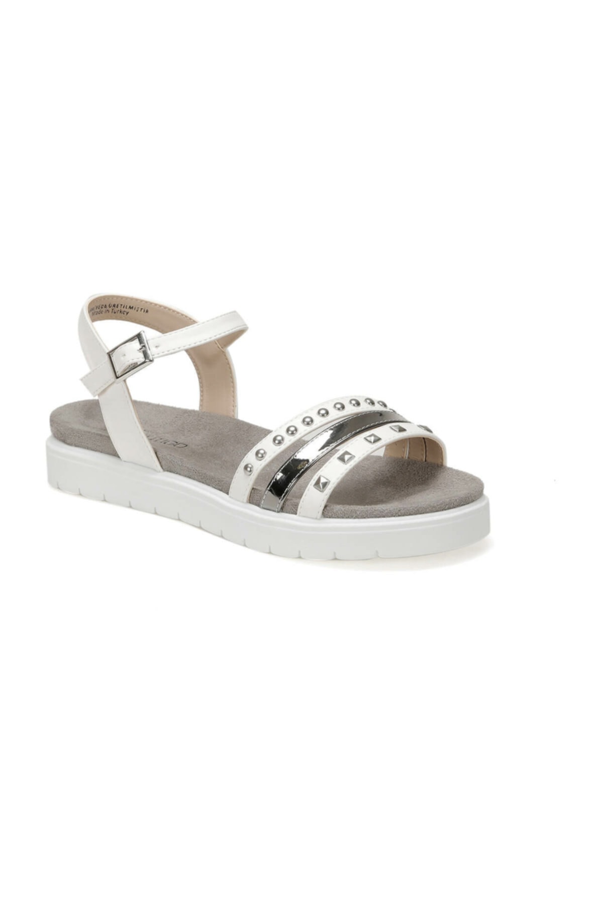 Butigo Beyaz Kadın Sandalet Butigo Beyaz Kadın Sandalet