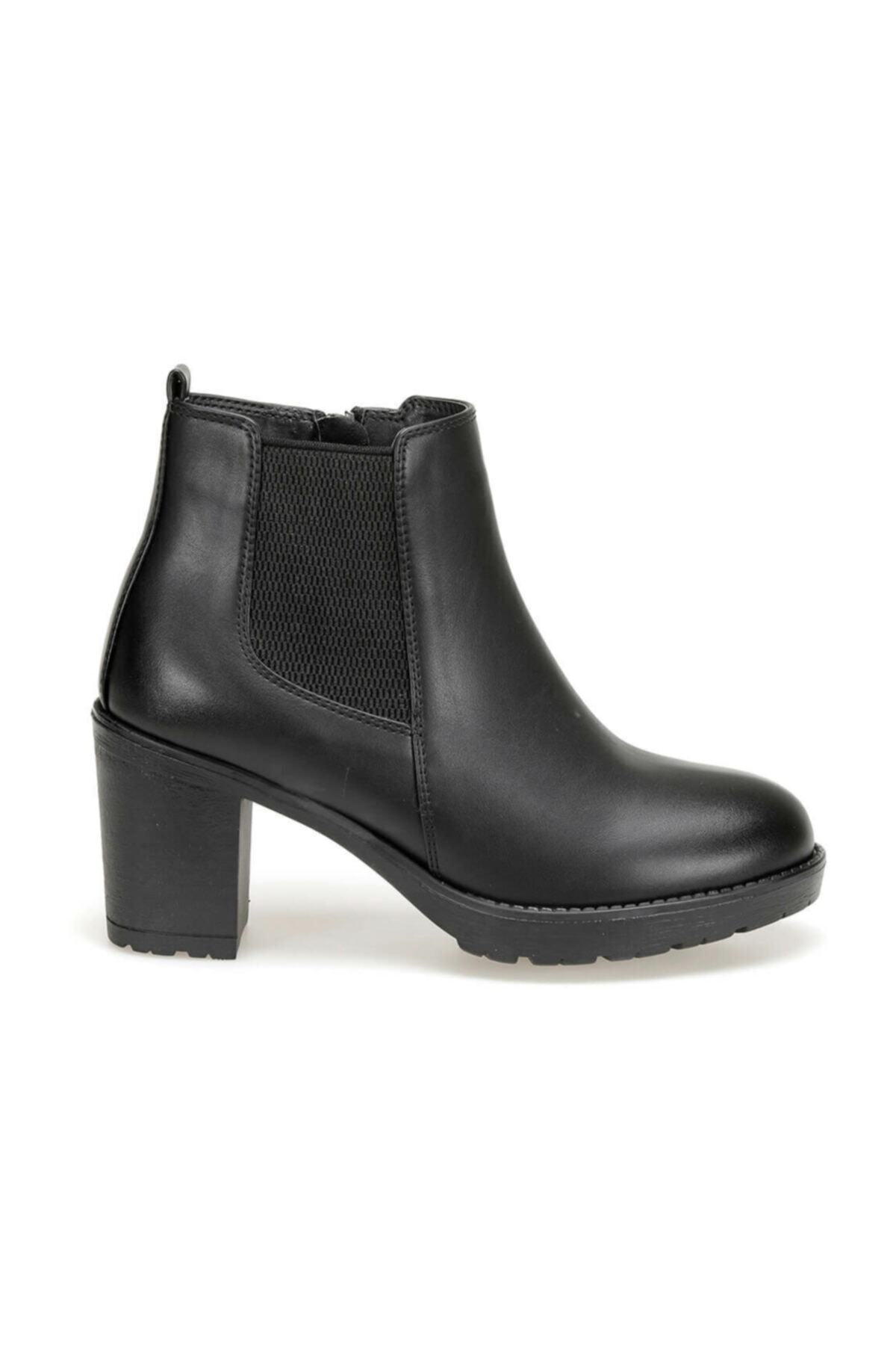 Polaris Siyah Kadın Topuklu Ayakkabı