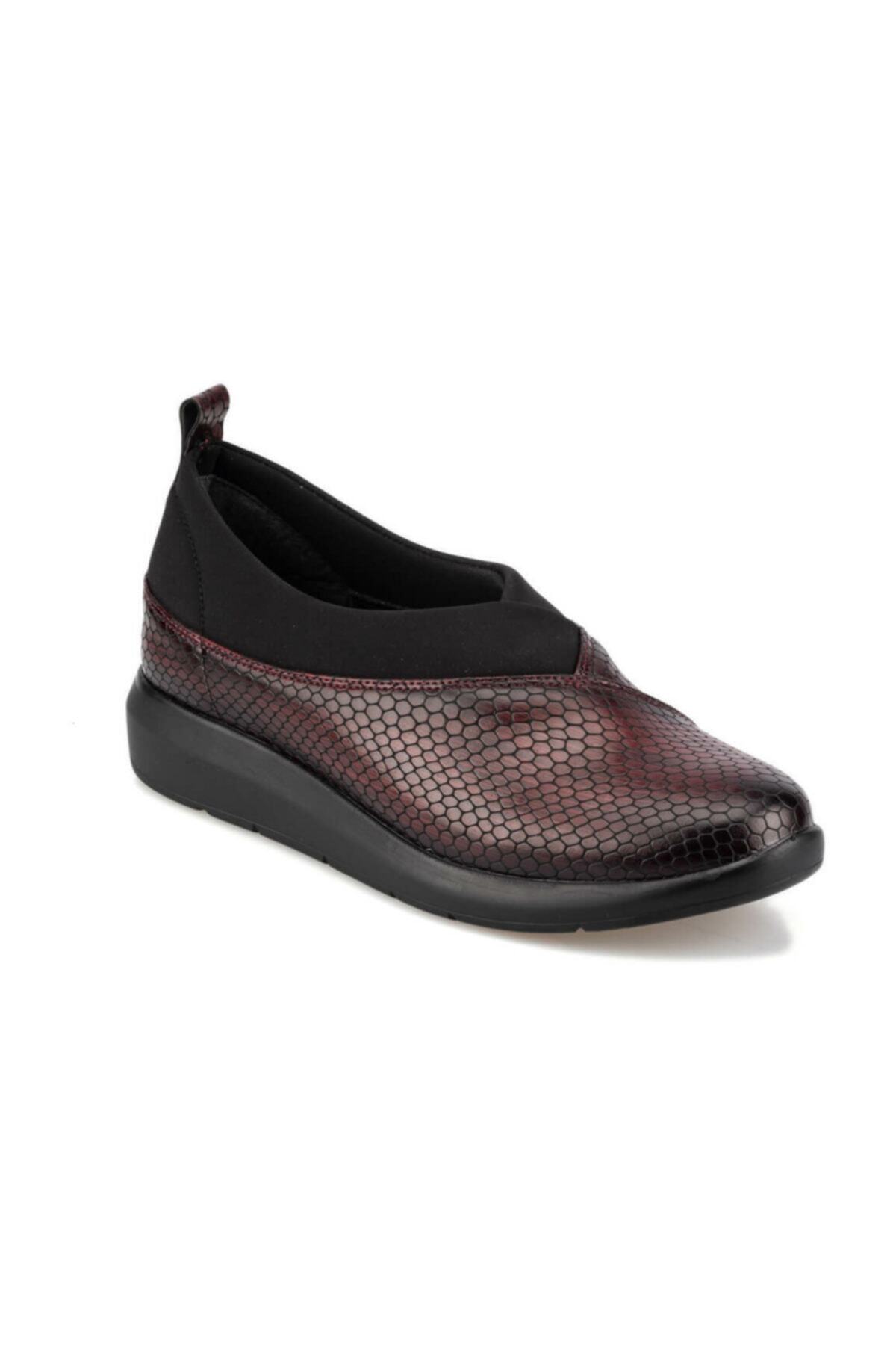 Polaris Bordo Kadın Ayakkabı
