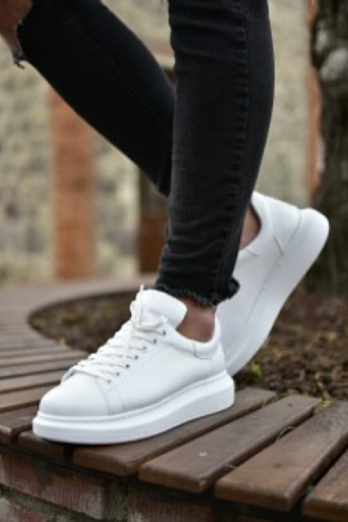 Chekich Erkek Beyaz Yürüyüş Ayakkabısı