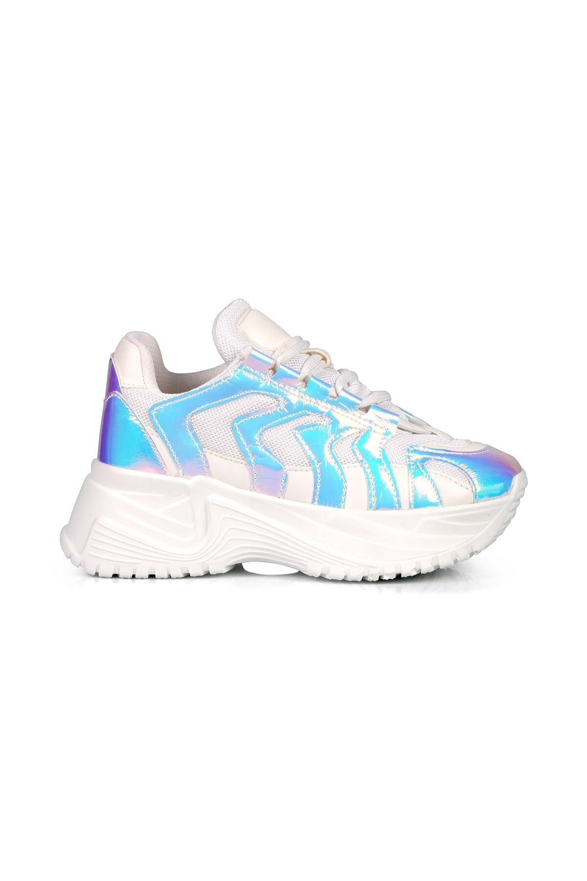 Oblavion Tokyo Pembe Hologram Kadın Sneaker Oblavion Tokyo Pembe Hologram Kadın Sneaker