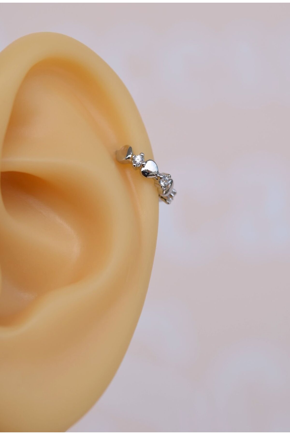 Sacce Scarves&Accessories Mini Kalpli Ince Halka Tragus Piercing Helix ...