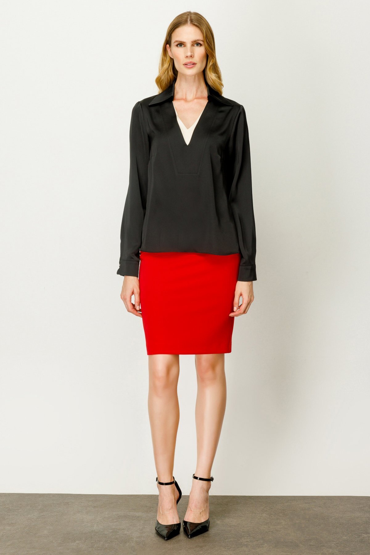 Ekol Color Blouse - Double Design - Trendyol