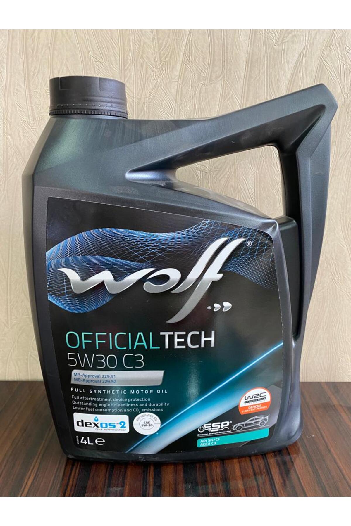WOLF LUBES Wolf Officialtech 5w30 C3 Dexos 2 Onaylı Dpf Onaylı Üst ...
