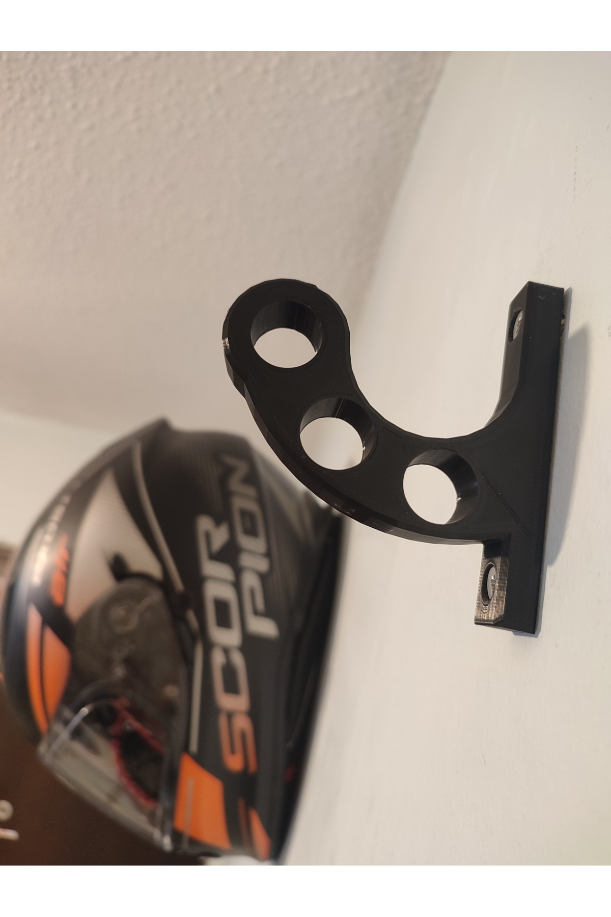 FRM Motosiklet Bisiklet Scooter Kask Duvar Askısı Kask Tutucu Vida ...