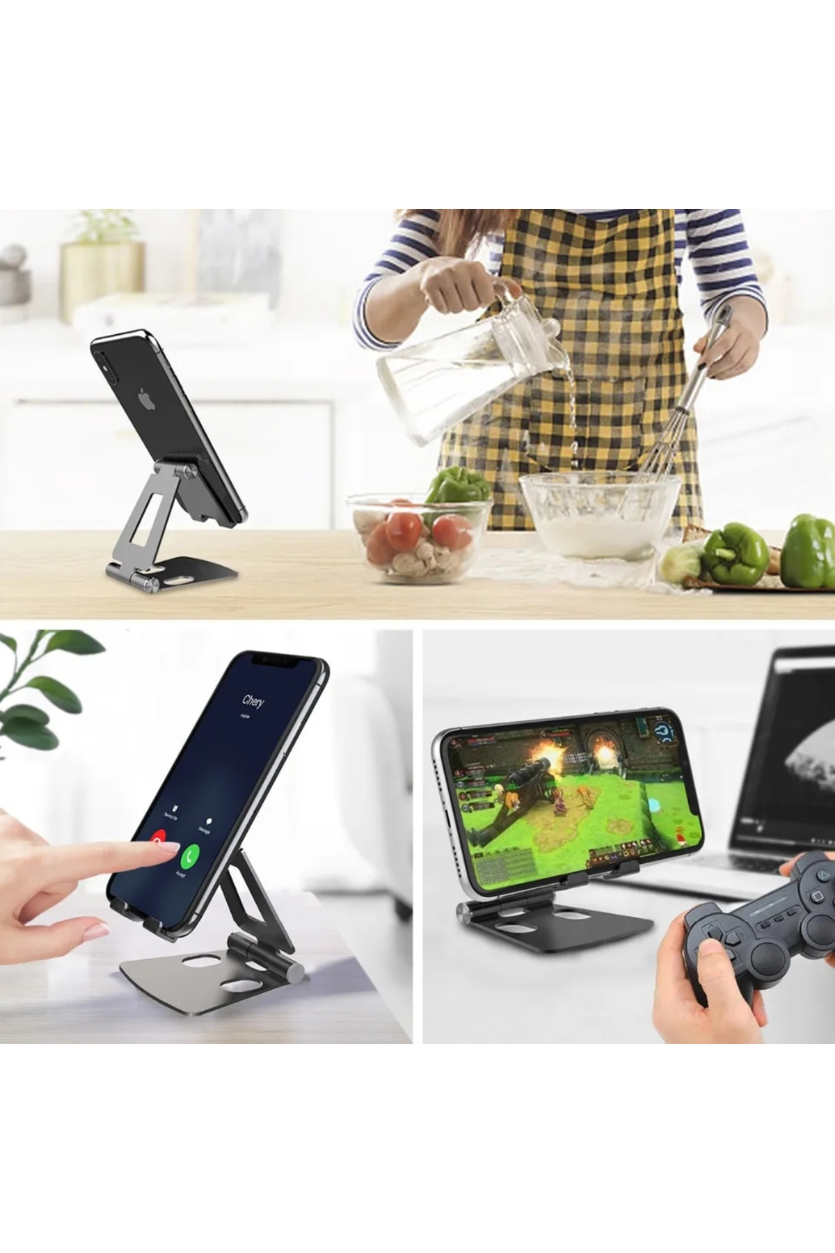 Kyrotech Metal Tablet Tutucu Tablet Standı Ayarlanabilir Masa Üstü ...