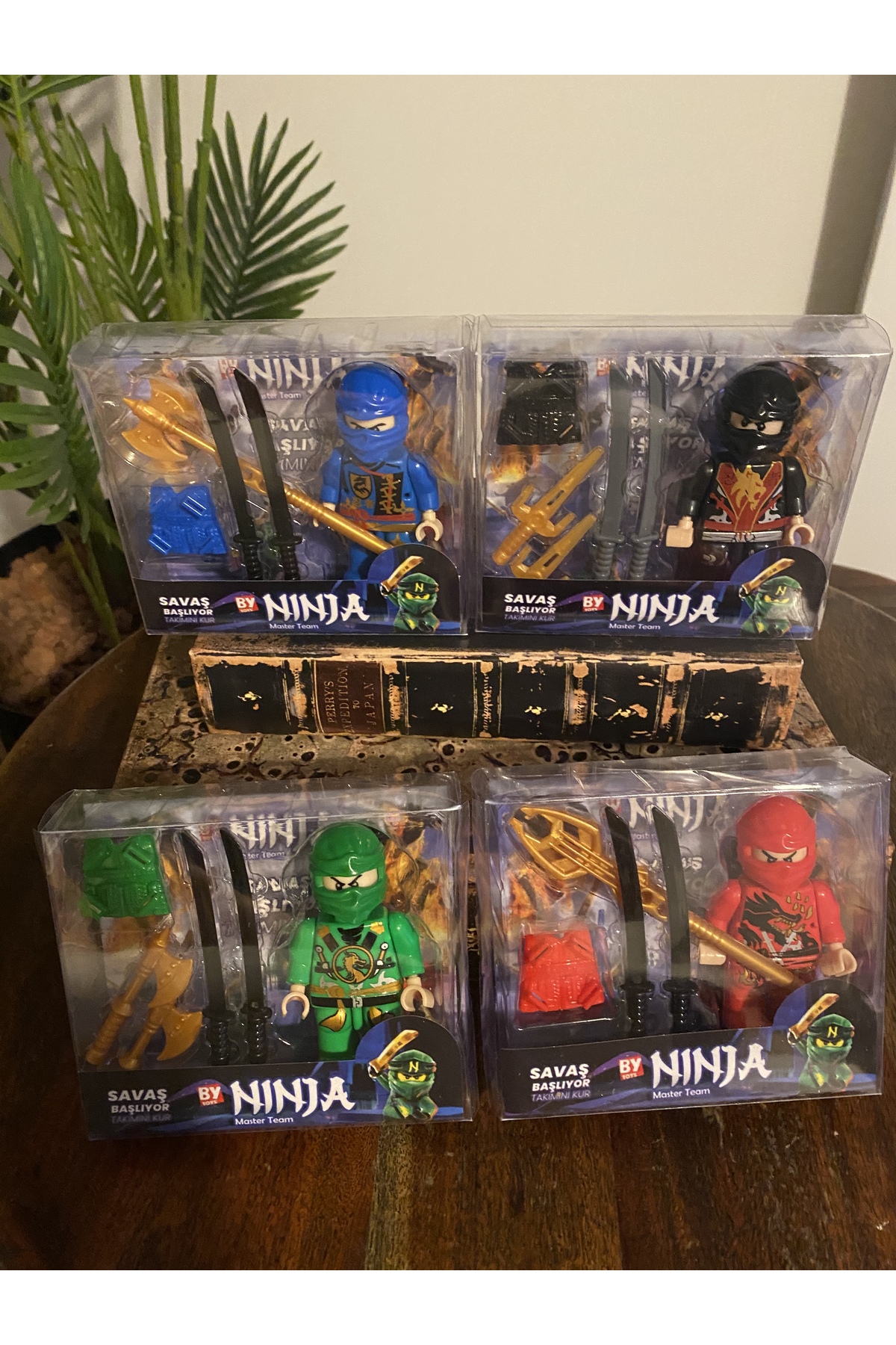 u-toys SÜKÜLÜP TAKILABILEN YAPI PARÇALARIO 4 LÜ SET NINJALAR Fiyatı ...