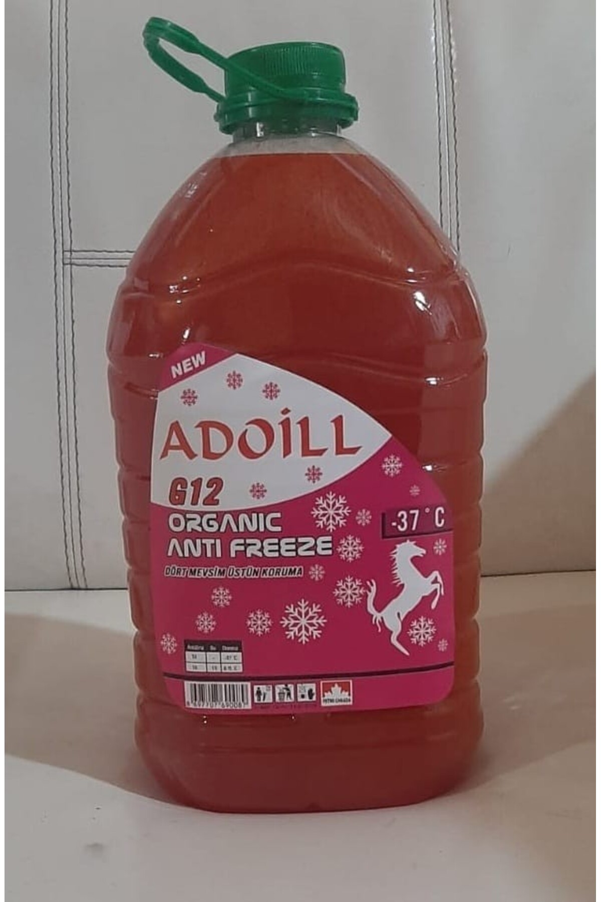 Adoil Kırmızı Antifiriz G12 Organik 3lt -37 Derece Antifiriz 08/2025 ...