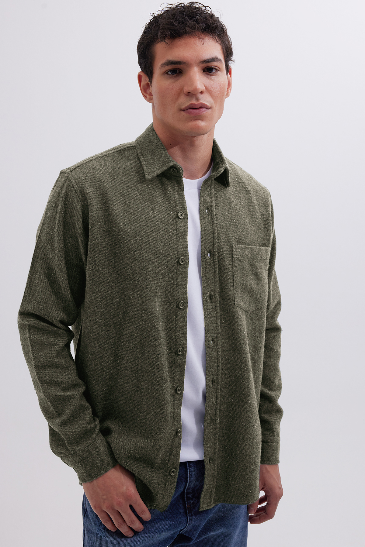 Tudors Ανδρικό πουκάμισο ξυλοκόπου σε κανονική εφαρμογή, κλασικό κόψιμο ...