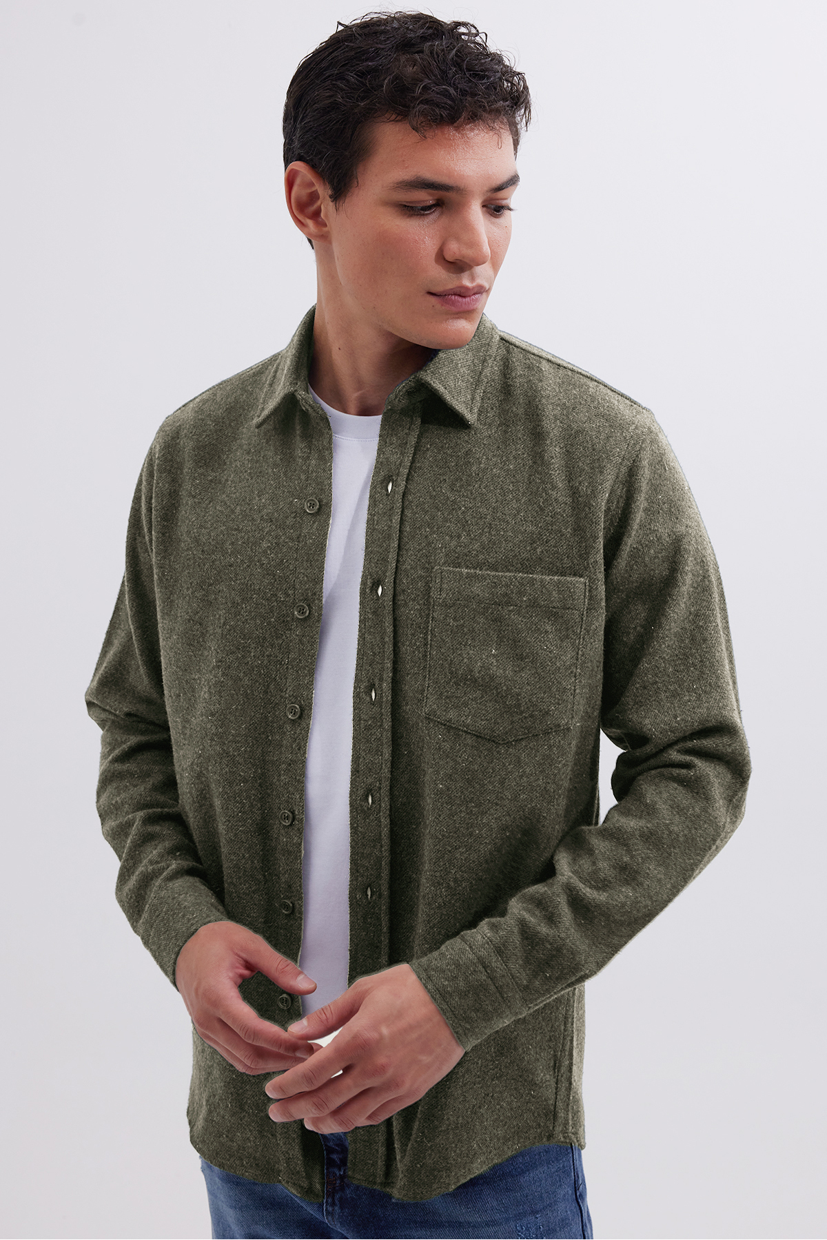 Tudors Ανδρικό πουκάμισο ξυλοκόπου σε κανονική εφαρμογή, κλασικό κόψιμο ...