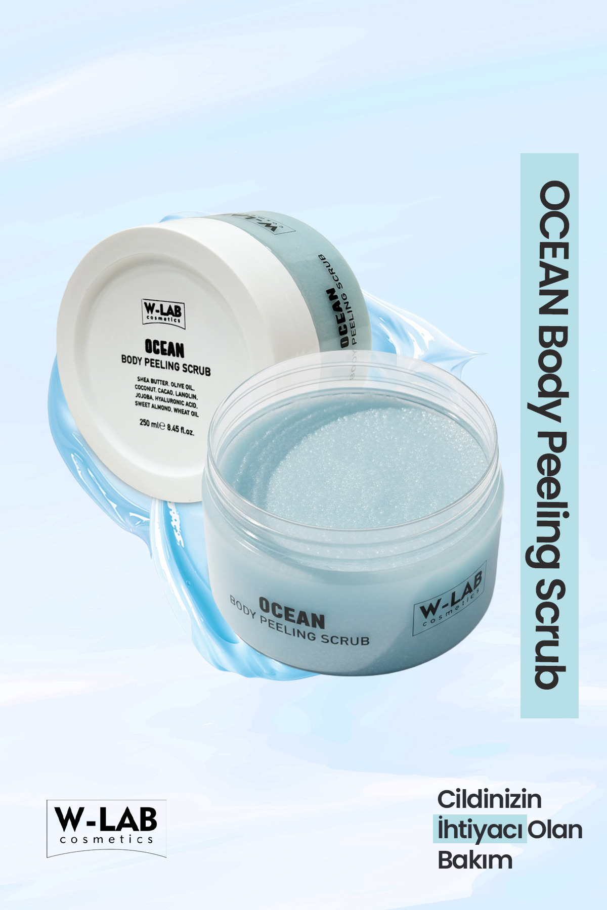 W-Lab Kozmetik Ocean Body Peeling Scrub 250 Ml - Fiyatı, Yorumları
