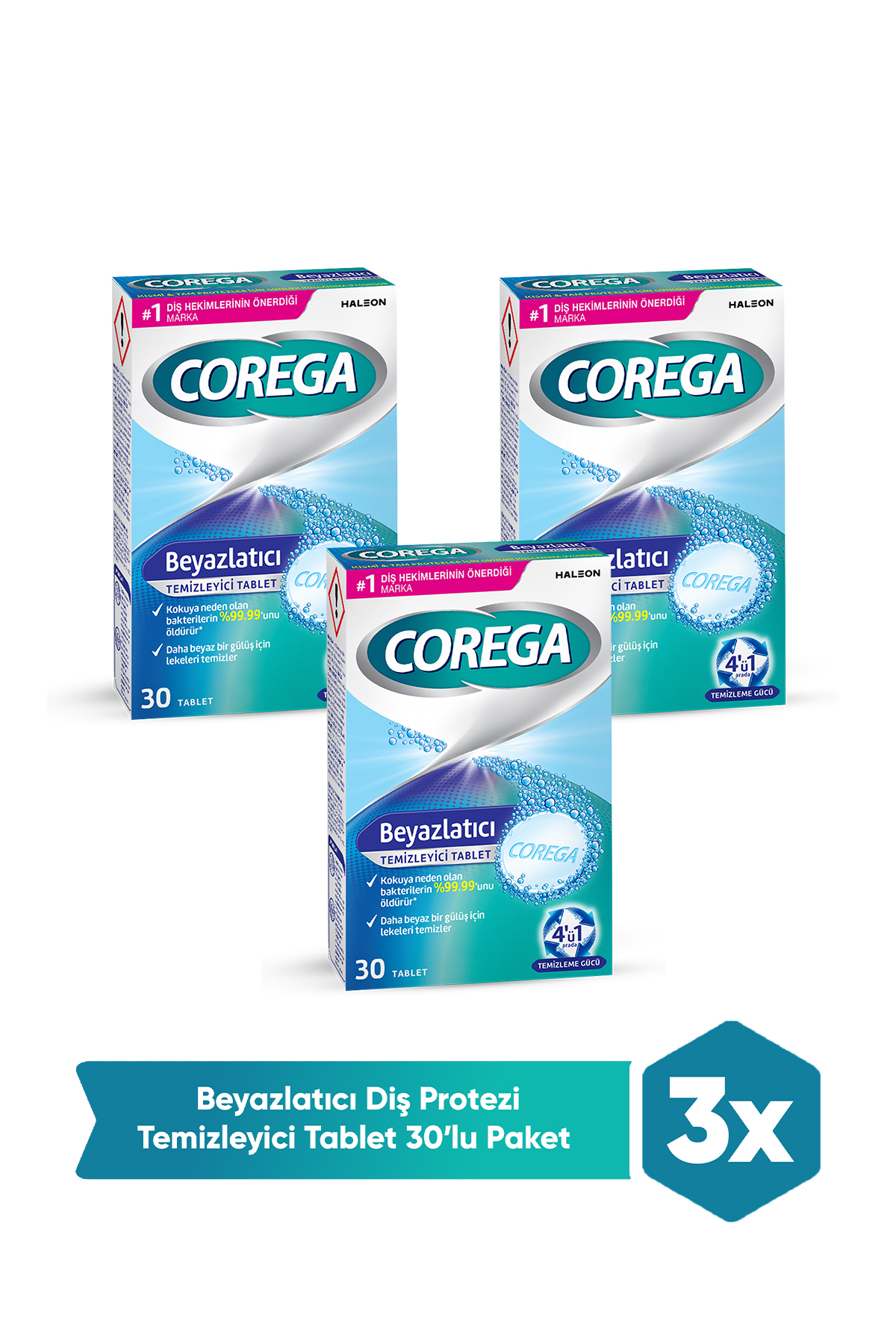Corega Beyazlatıcı Tablet 150'li Paket - Fiyatı, Yorumları