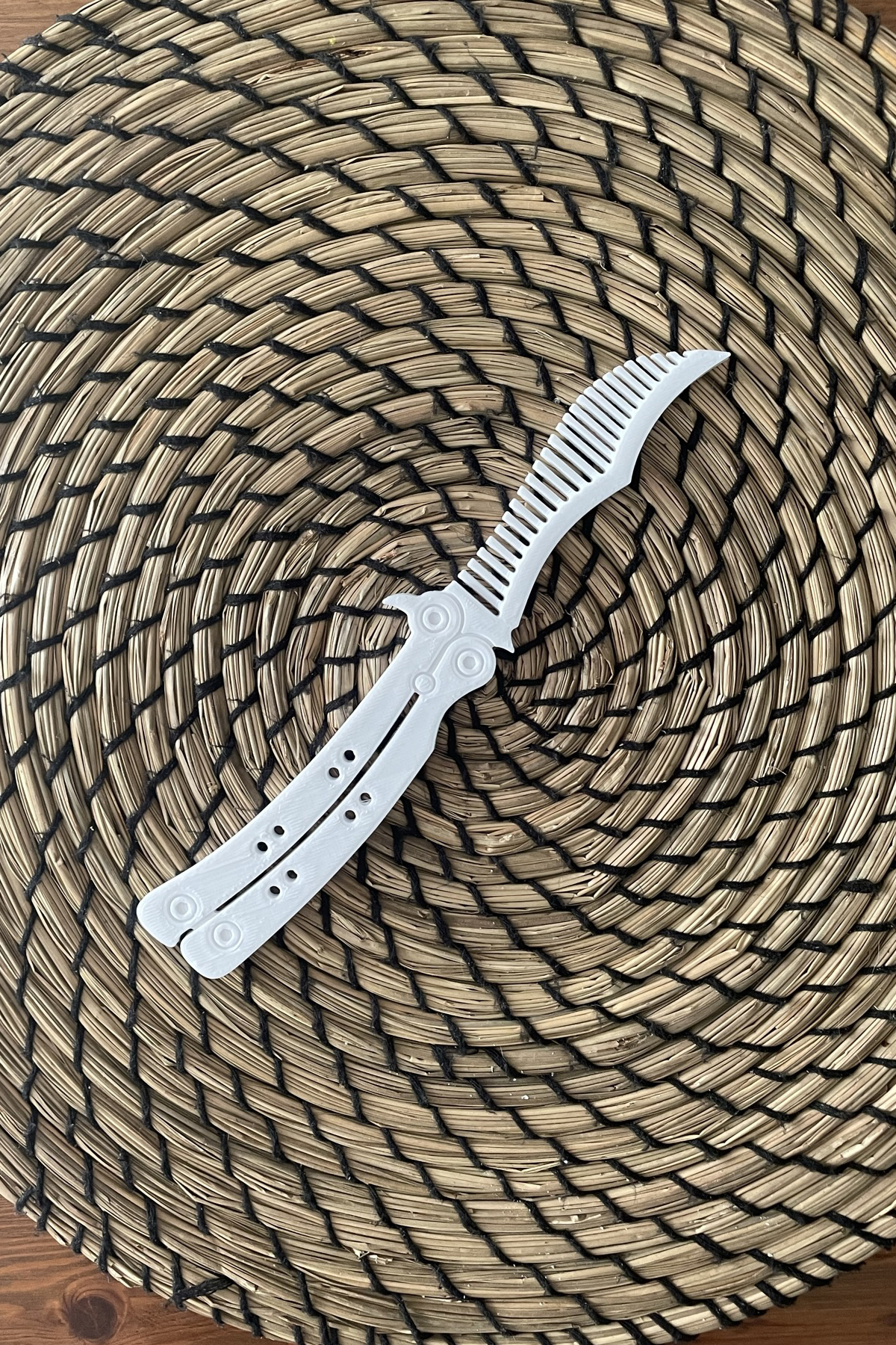 Kazanova Design Kelebek Görünümlü Tarak (Keskin Değildir) (20 CM ...