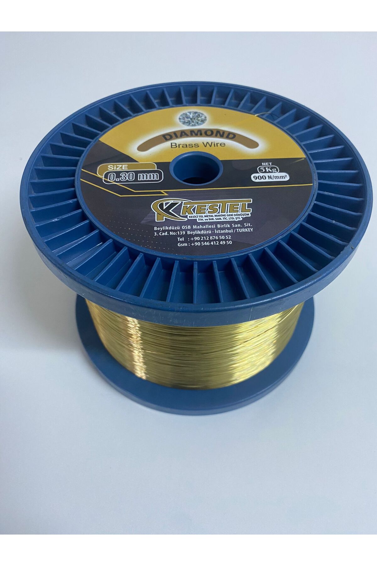 DIAMOND Erezyon Teli Brass Wıre 0,30 Mm 900 Nt 5 Kg Mavi Makara Toplamda 20 Kg 1 Koli - Fiyatı ...