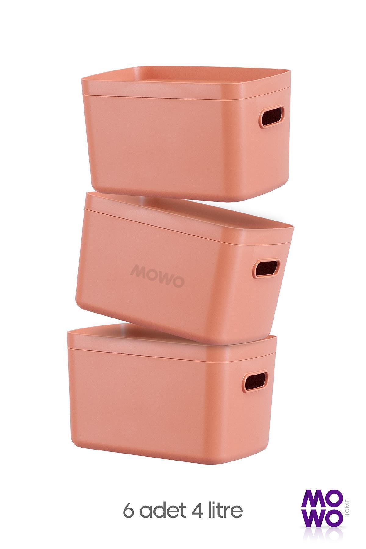 Mowo Home Alegra 6 Adet 4 Lt Kiremit Çok Amaçlı Dolap Içi Düzenleyici ...