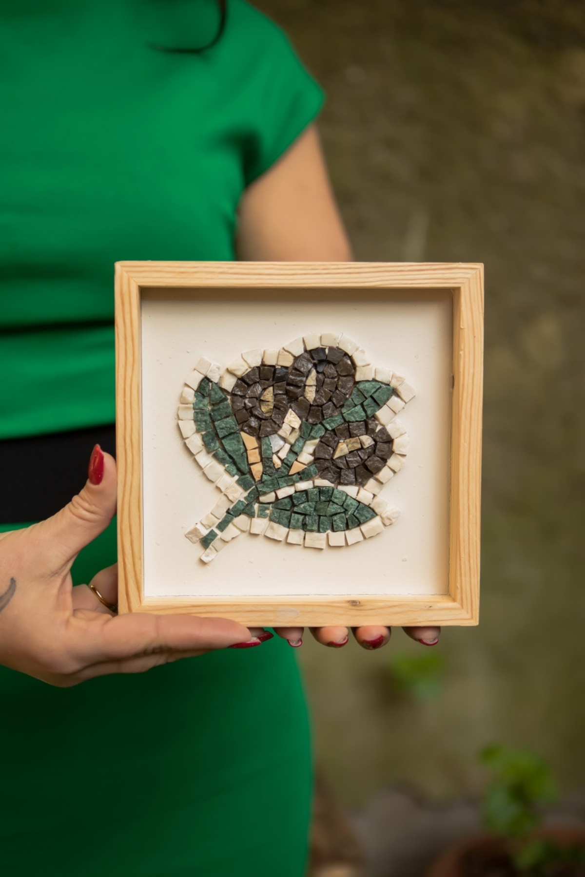 Mozaik Terapi Doğal Taş Mozaik Pano (ZEYTİN) - Fiyatı, Yorumları