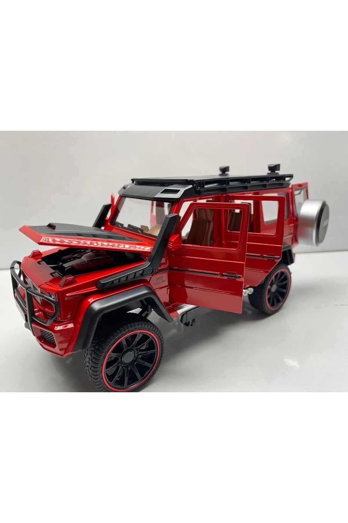 Hepsilazım Mercedes G Jip Diecast Metal Model Oyuncak Araba 23 Cm Sesli ...
