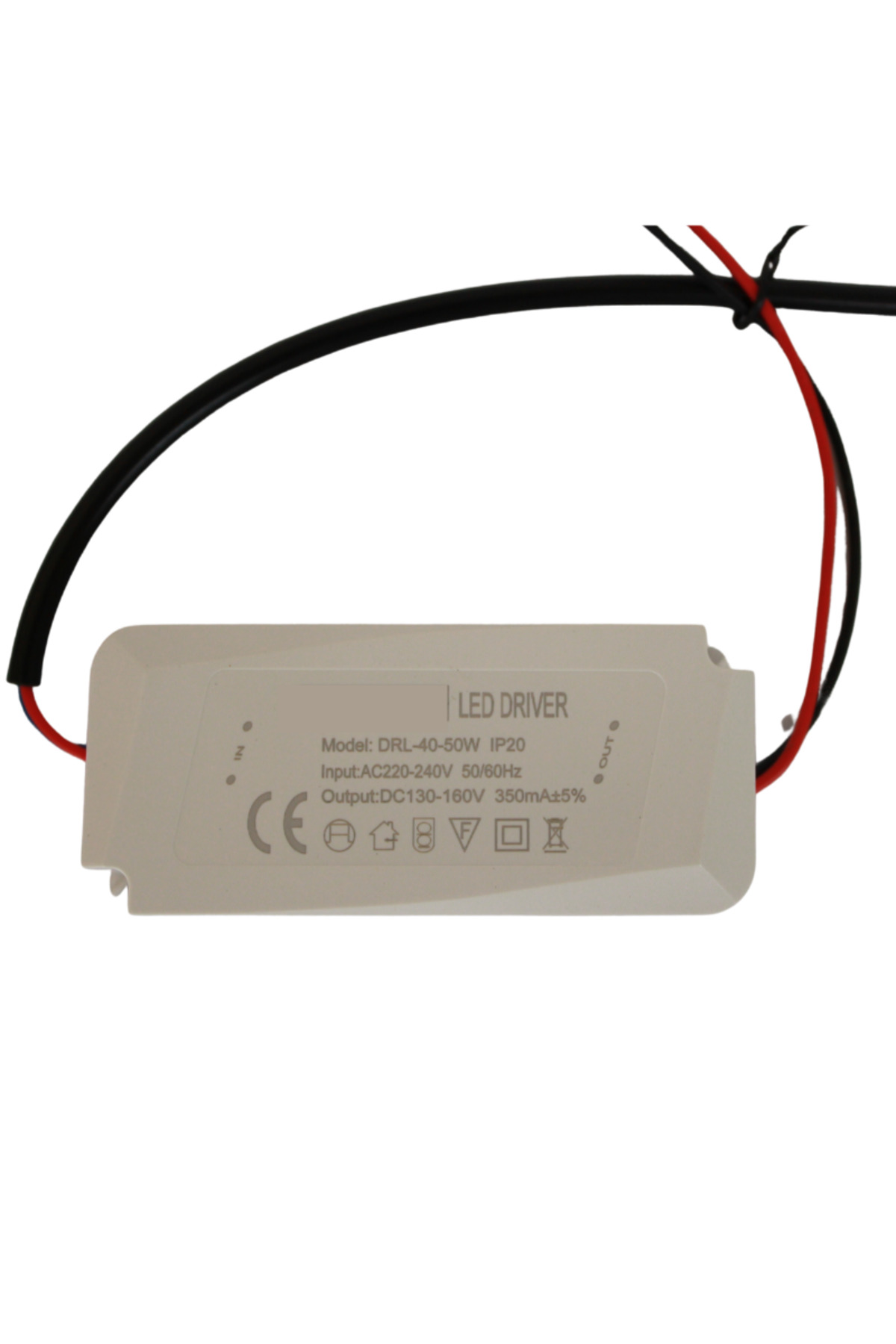 Hazar Led 40-50W Led Driver 350mA 130-160V Power Led Sürücü IP20 Power ...