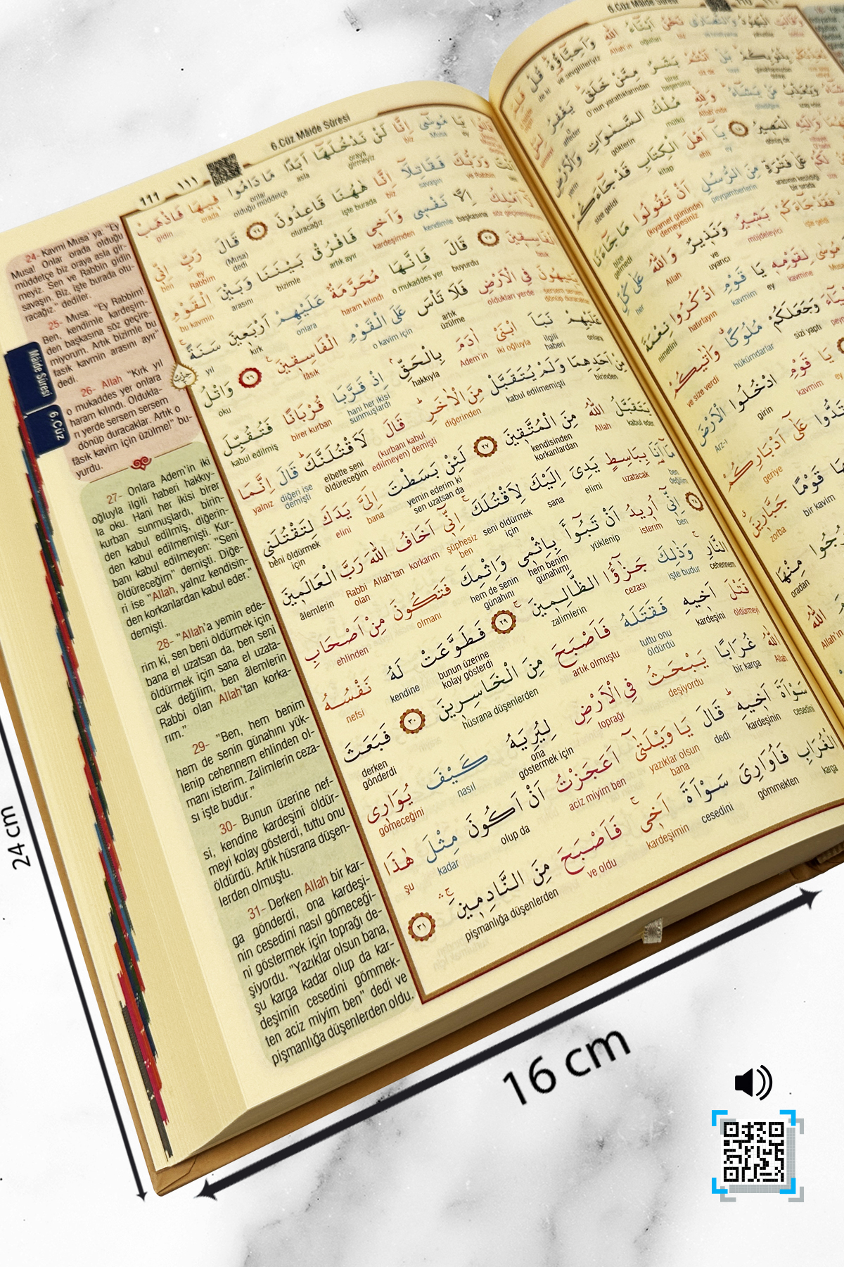 Sefa Yayıncılık Sesli Kuranı Kerim Türkçe Kelime Meali Satır Altı ...