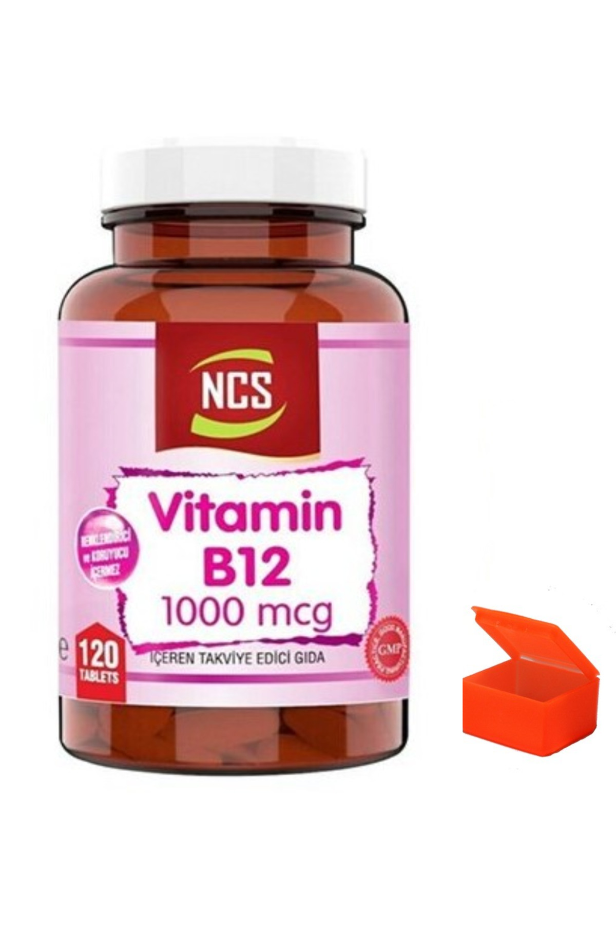 Ncs Vitamin B12 Metilkobalamin 1000 Mcg 120 Tablets + Hap Kutusu Fiyatı, Yorumları - Trendyol