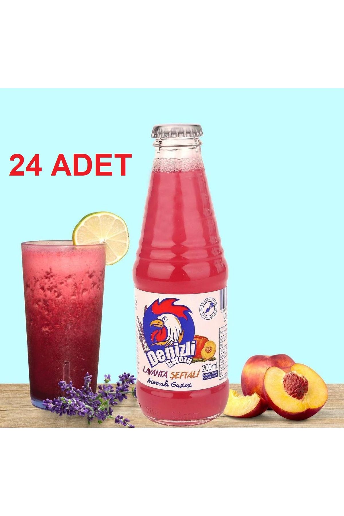 7continent Denizli Gazozu 24 ADET LAVANTA+ŞEFTALİ AROMALI YENİ ZAFER ... 7continent Denizli Gazozu 24 ADET LAVANTA+ŞEFTALİ AROMALI YENİ ZAFER ...