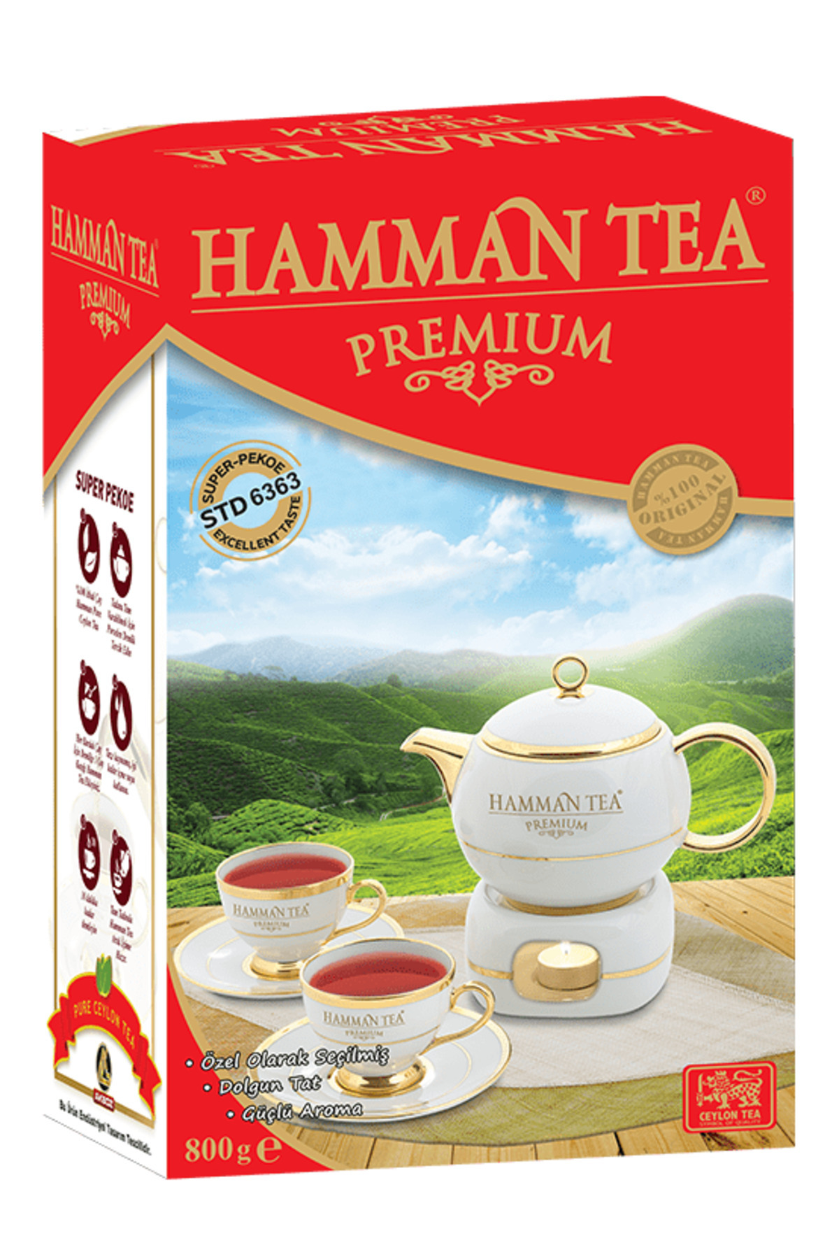 HAMMAN TEA Premium Ithal Çay 800 gr Fiyatı, Yorumları - Trendyol