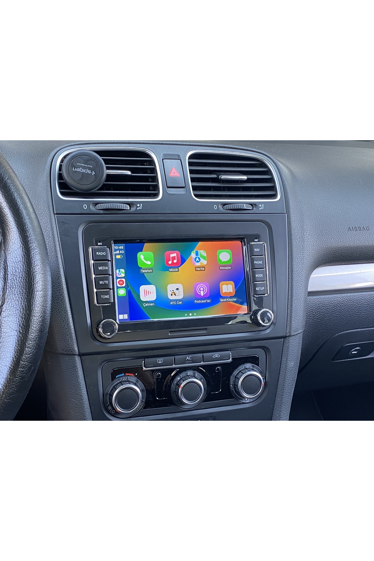 Fimex VOLKSWAGEN GOLF 6 7İNÇ.Uyumlu GÖRSEL TUŞLU MODEL KABLOSUZ CARPLAY ...