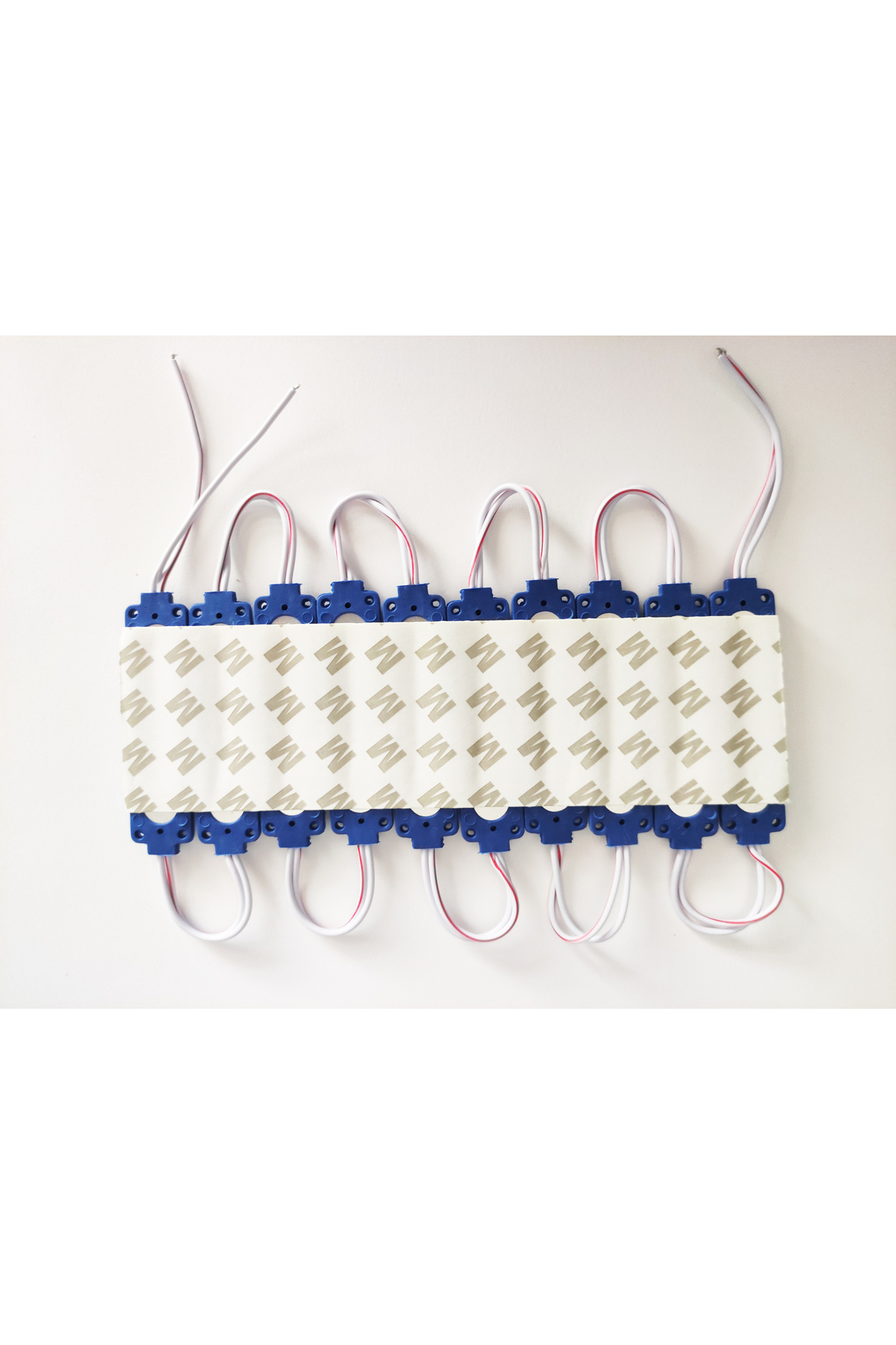 REPLAX Parmak Cob Led Mavi 24 Volt Su Geçirmez 10,lu 3m Bantlı ...