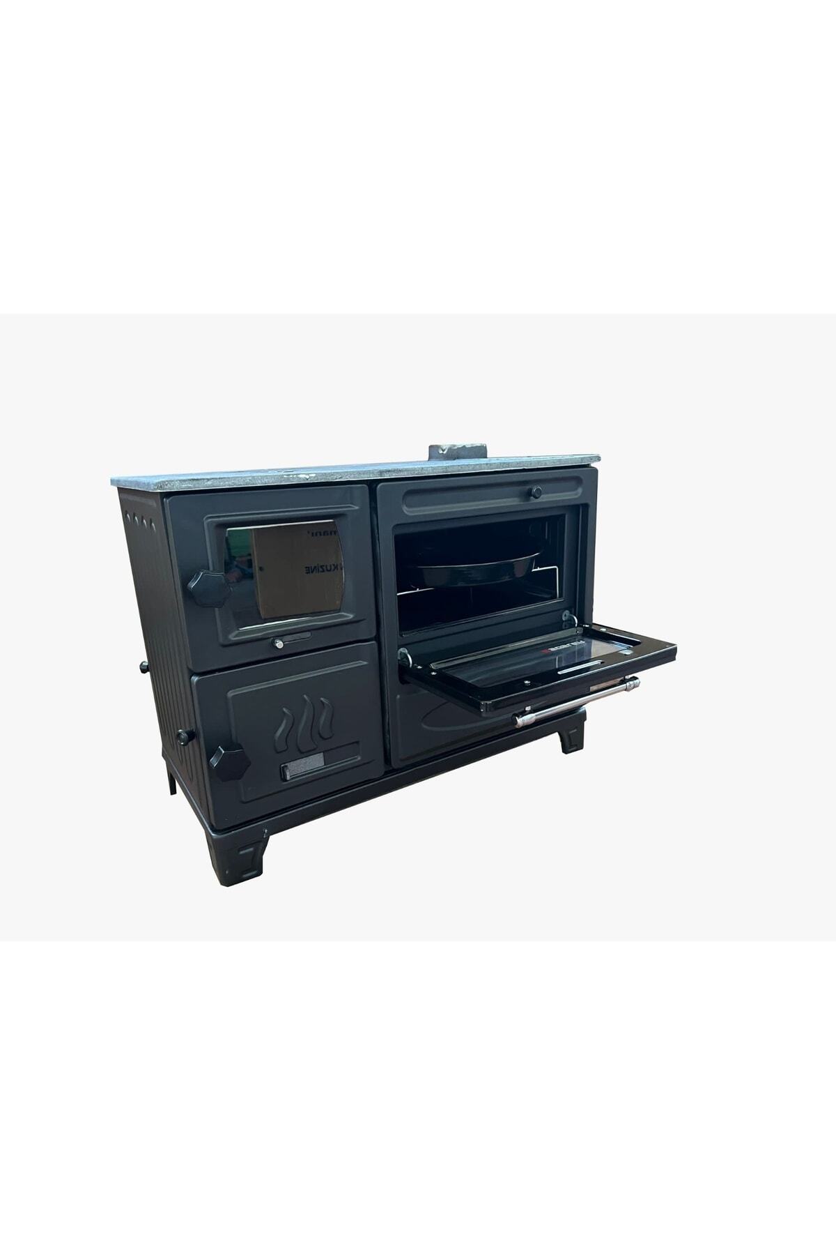 Süsler Ss-5314 Çift Camlı Modern Kuzine Fırınlı Döküm Soba Fiyatı ...