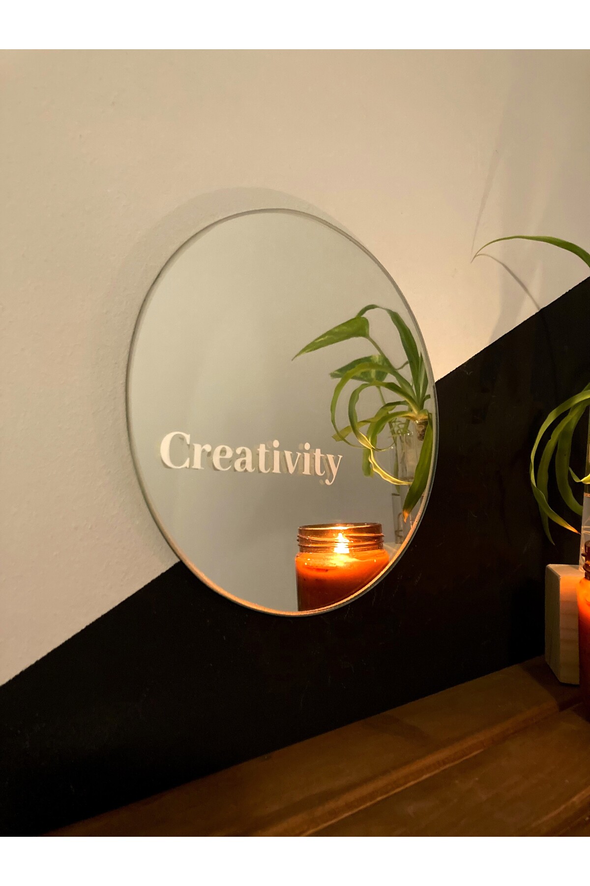 Home Art Nova Yuvarlak (Beyaz Seri 20 Cm Creativity) Pinterest Aynası ...