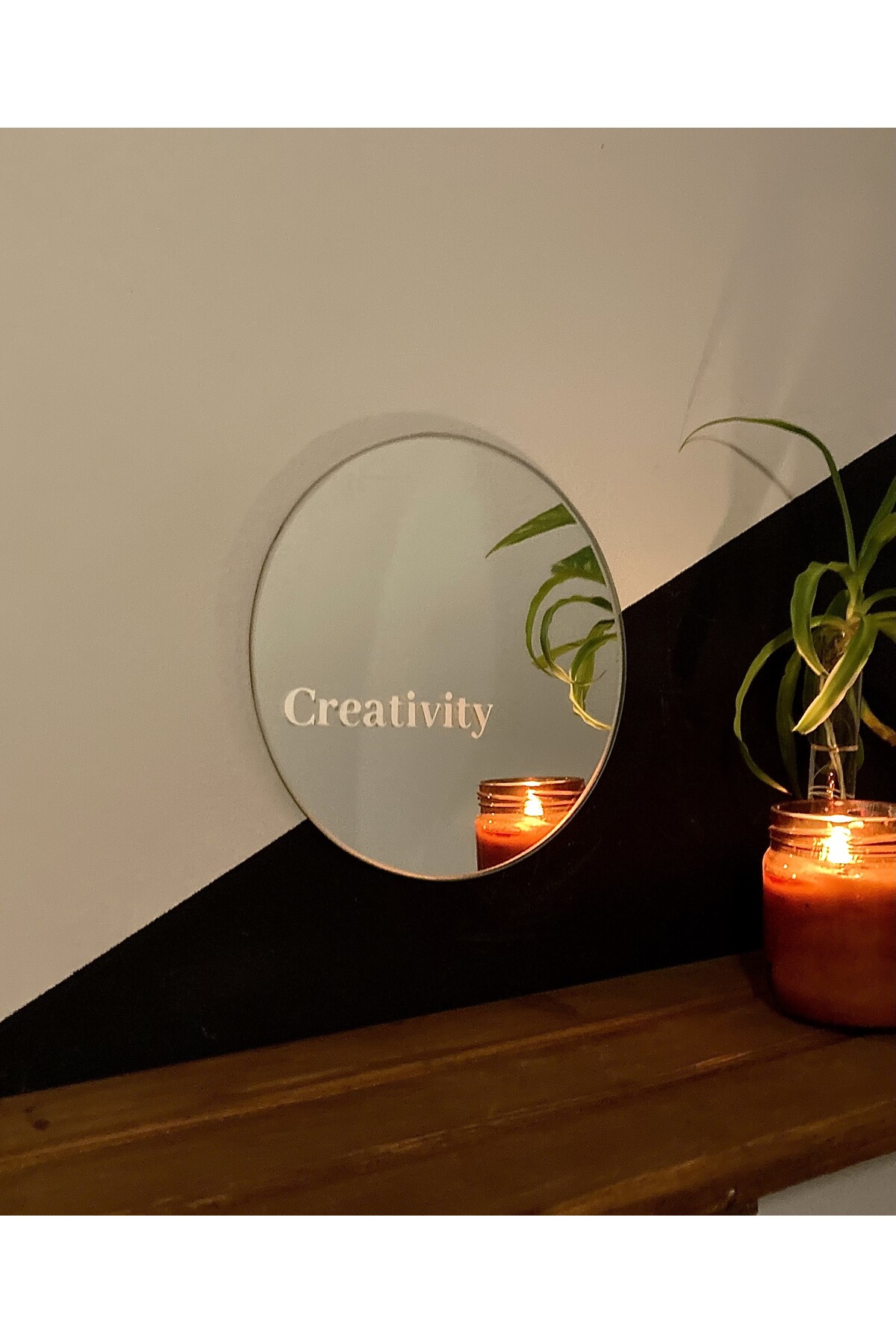 Home Art Nova Yuvarlak (Beyaz Seri 20 Cm Creativity) Pinterest Aynası ...