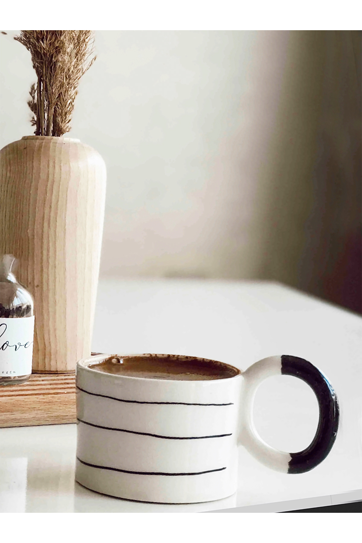 Art Wind Modern Line El Yapımı Seramik Kupa Bardak Fiyatı, Yorumları ...