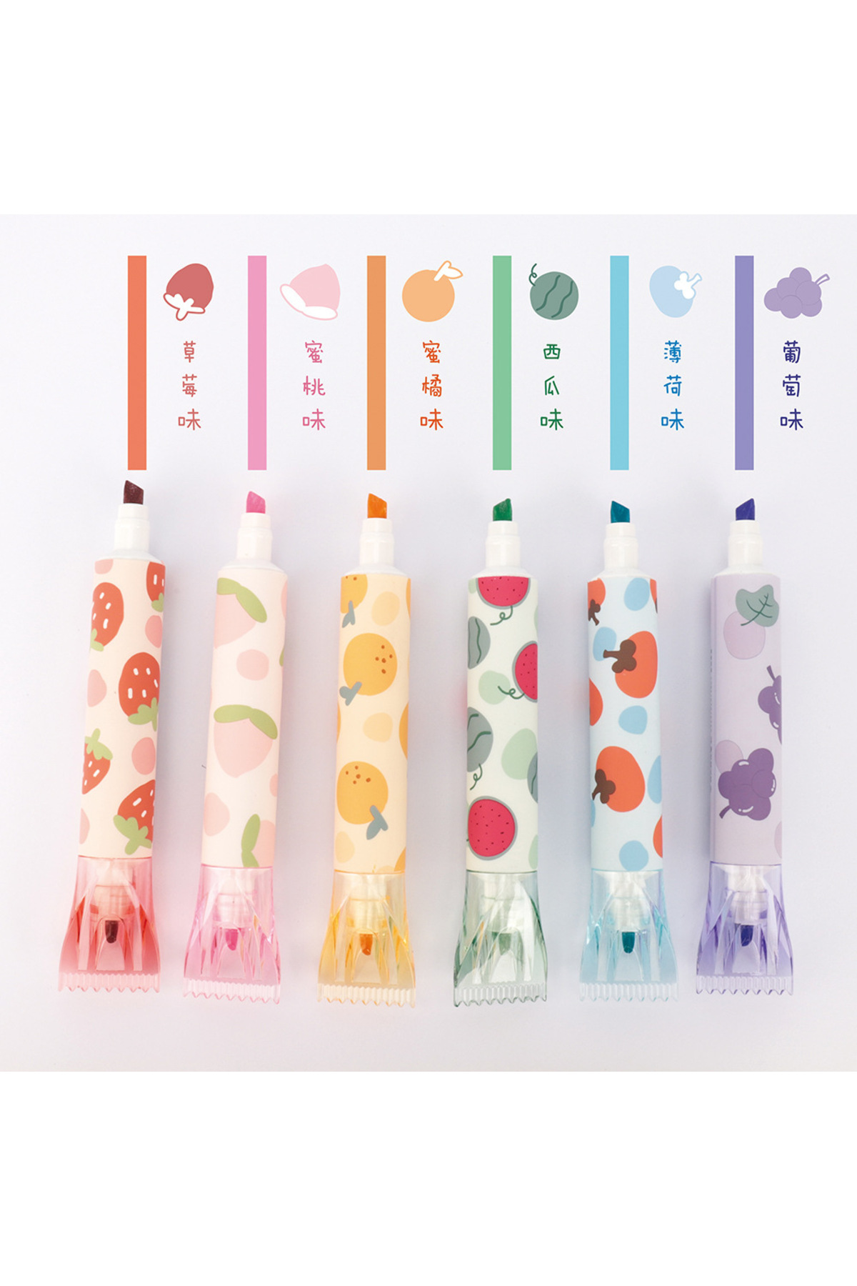 ASTAMON Renkli İşaretleme Marker Kalem Seti-Büyük Kapasiteli, Çift ...