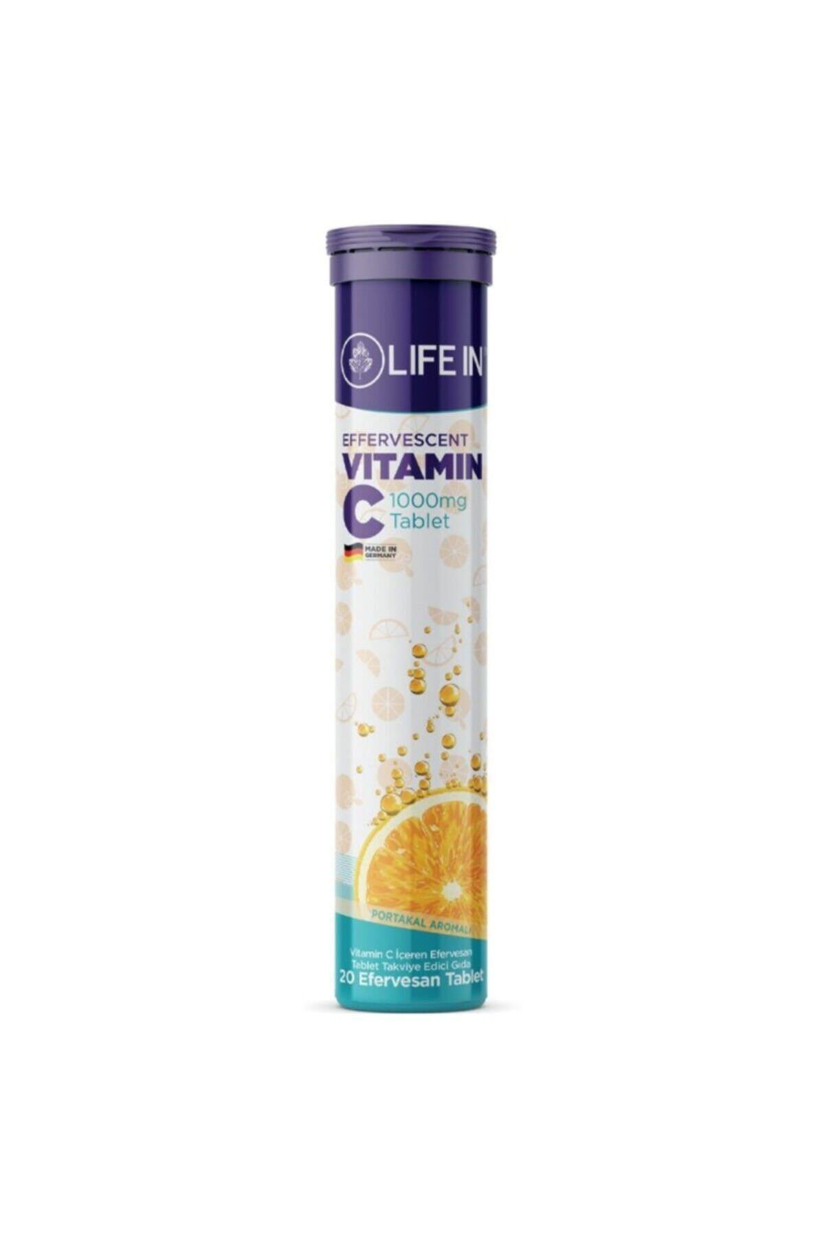 Life In Lıfe In efervesan Vitamin C 20 Tablet - Fiyatı, Yorumları