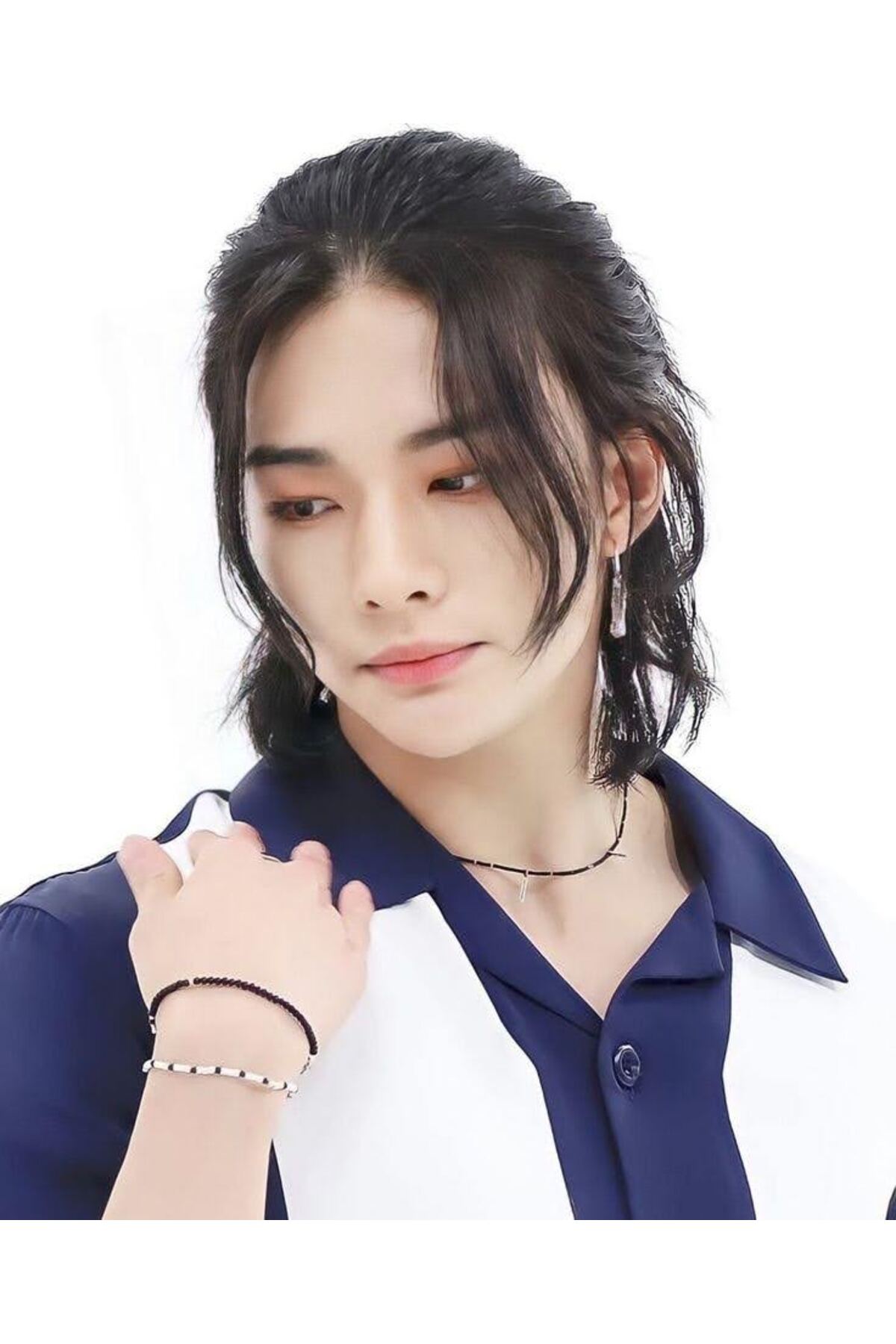 KRIMO Kpop Stray Kids Hyunjin Siyah Beyaz Boncuklu Bileklik Seti Fiyatı, Yorumları - Trendyol