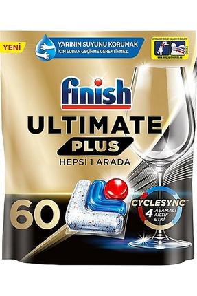 🧼 Finish Ultimate Plus 60 Yıkama ile Temizlikten Yararlanın!