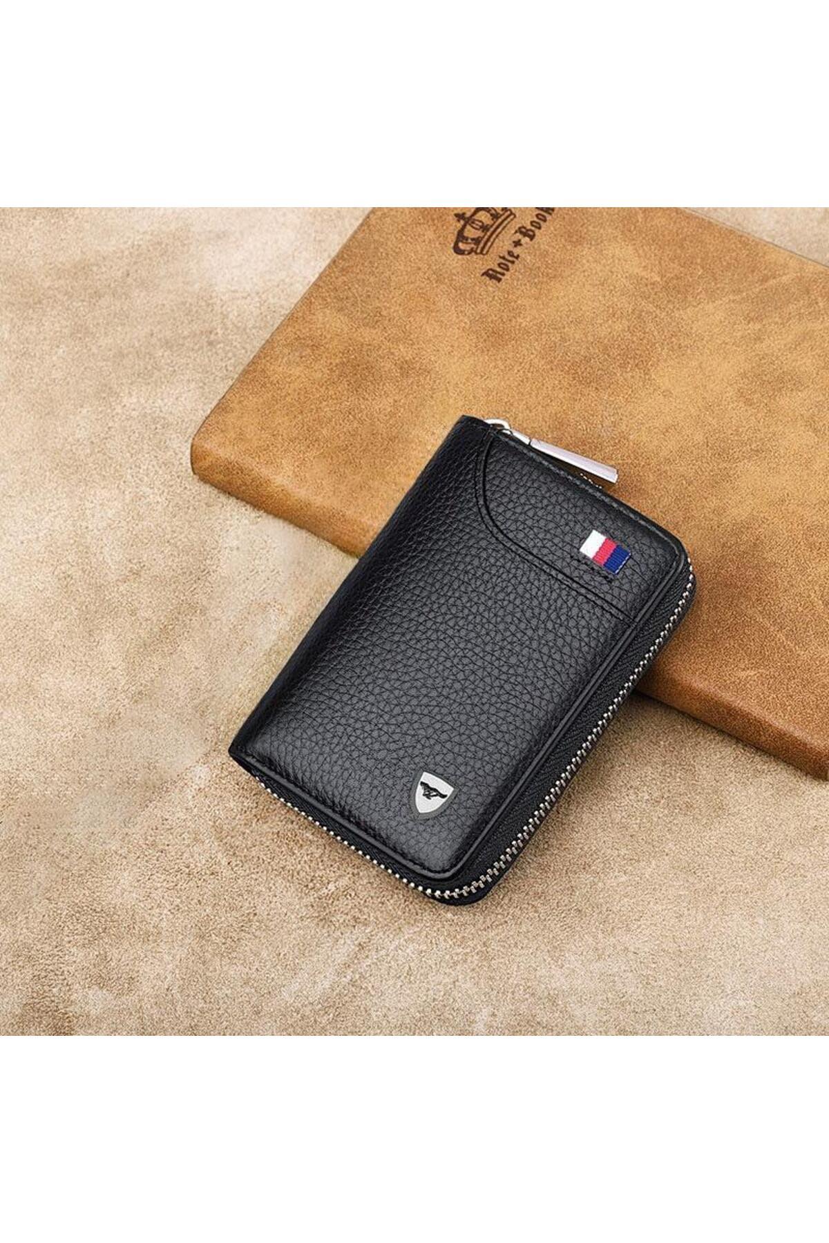 SEPTWOLVES Premium Seri Gerçek Deri-kısa Erkek Cüzdan KartlıkFiyatı ...