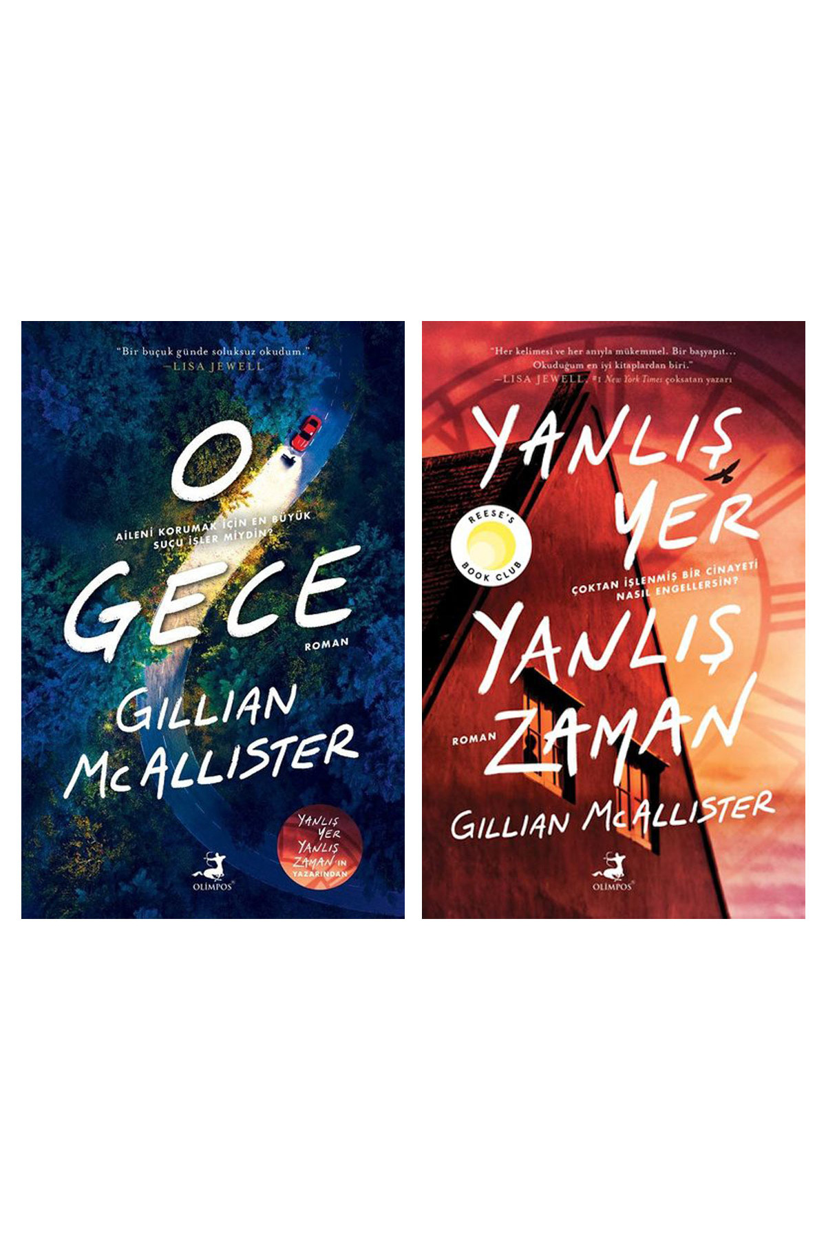 Olimpos Yayınları 2 Kitap / O Gece - Yanlış Yer Yanlış Zaman Polisiye ...