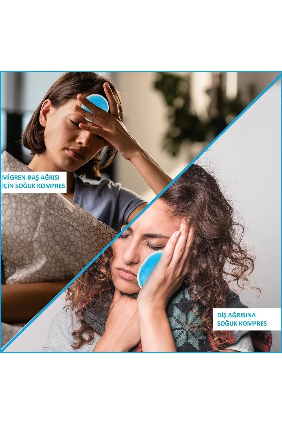 Dream Plus 3 ADET Termojel Sıcak Soğuk Kompres Jel Buz Jeli Isıtıcı Ve Soğutucu Jel 12 X 8 cm ...